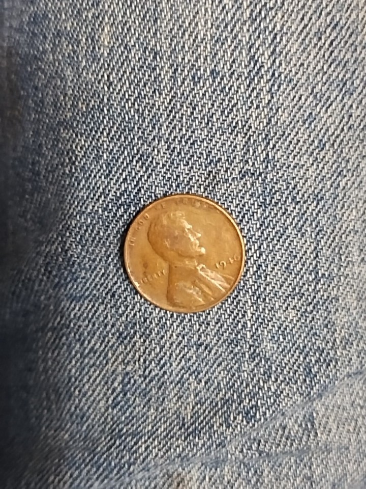 1940 No Mint Mark Lincoln Wheat Penny Rim Error Letters Touching the ...