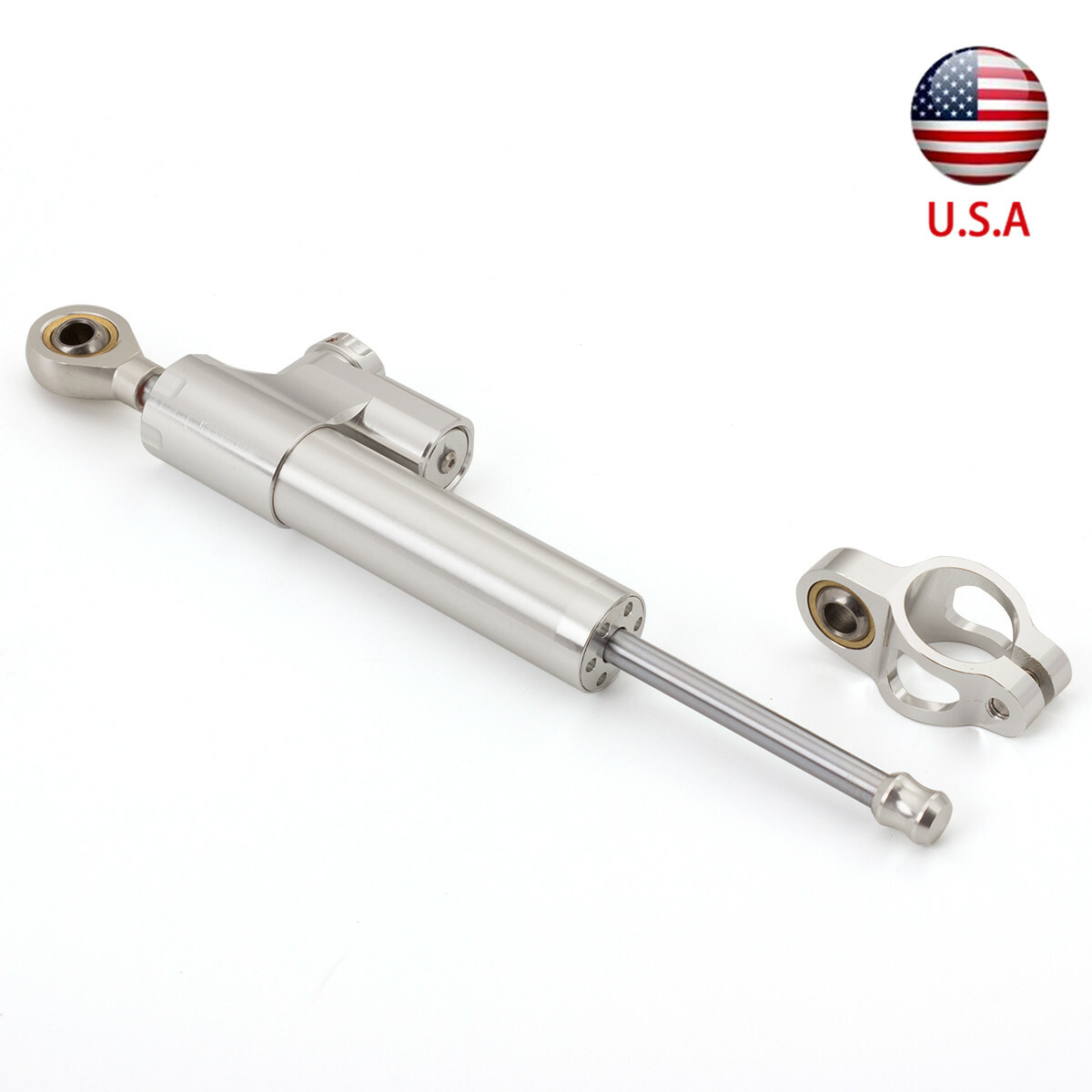 Steering Damper Linear Stabilizer Reversed Safety Control Universal USA ...