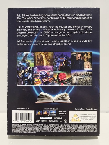 Goosebumps - Complete Collection TV Series 1-4 DVD Box Set Rare Region ...