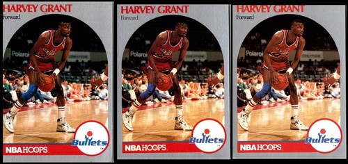 1990 Hoops Harvey Grant (3) Card Lot - THE RAREST EDITION – FEW WILL ...