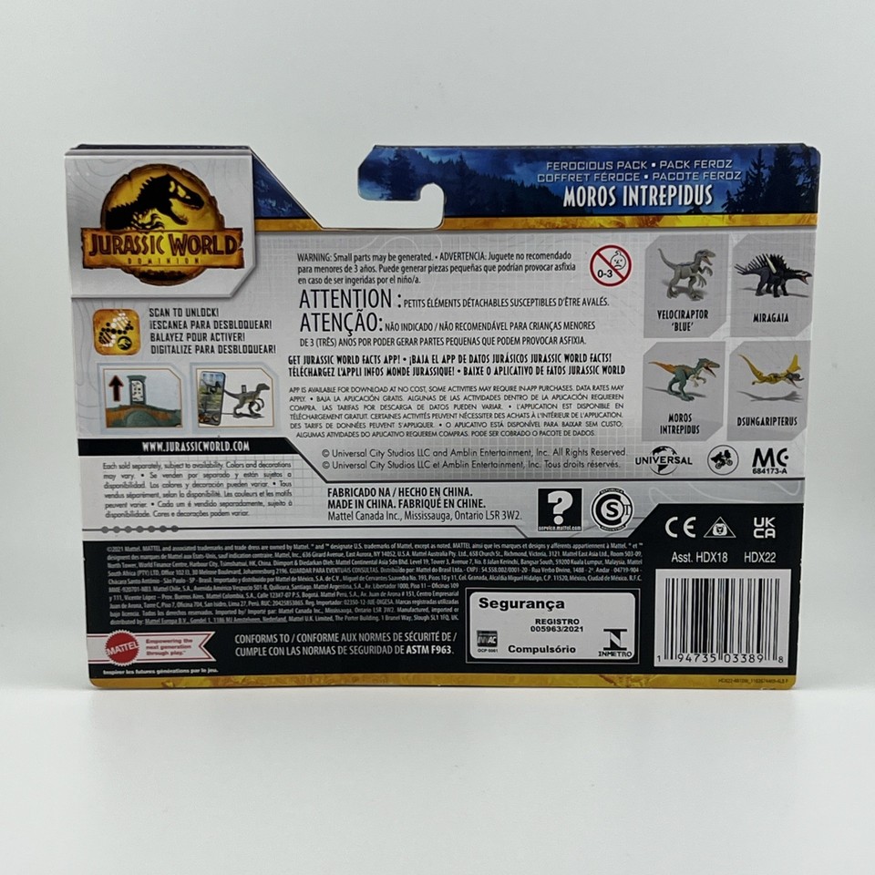 Jurassic World: Dominion - Ferocious Pack - Moros Intrepidus | eBay