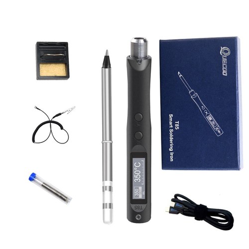 T85 Soldering Iron Kit, DC/PD(96W/65W) Smart Pencil Mini Digital ...