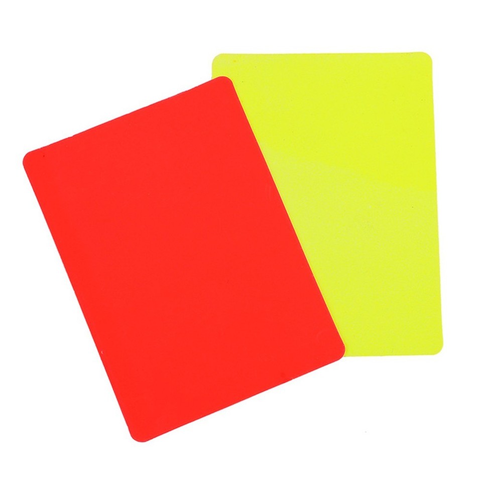 New Practical Yellow Cards Card Cards Bendable Compact Easy To Store ...