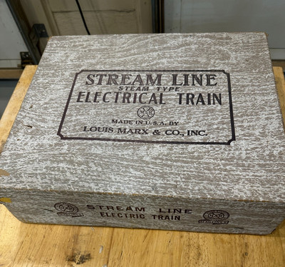 Marx Stream Line 0-2-0 Steam Electric Train Set O-Gauge 5415-R WORKS ...