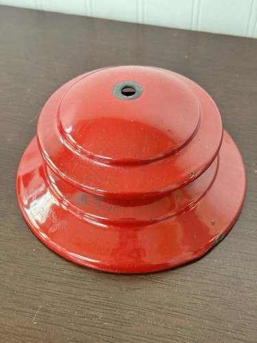 Vintage Coleman 200A Vent Camping Lantern Parts Red Vent Top Cap 02/69 ...