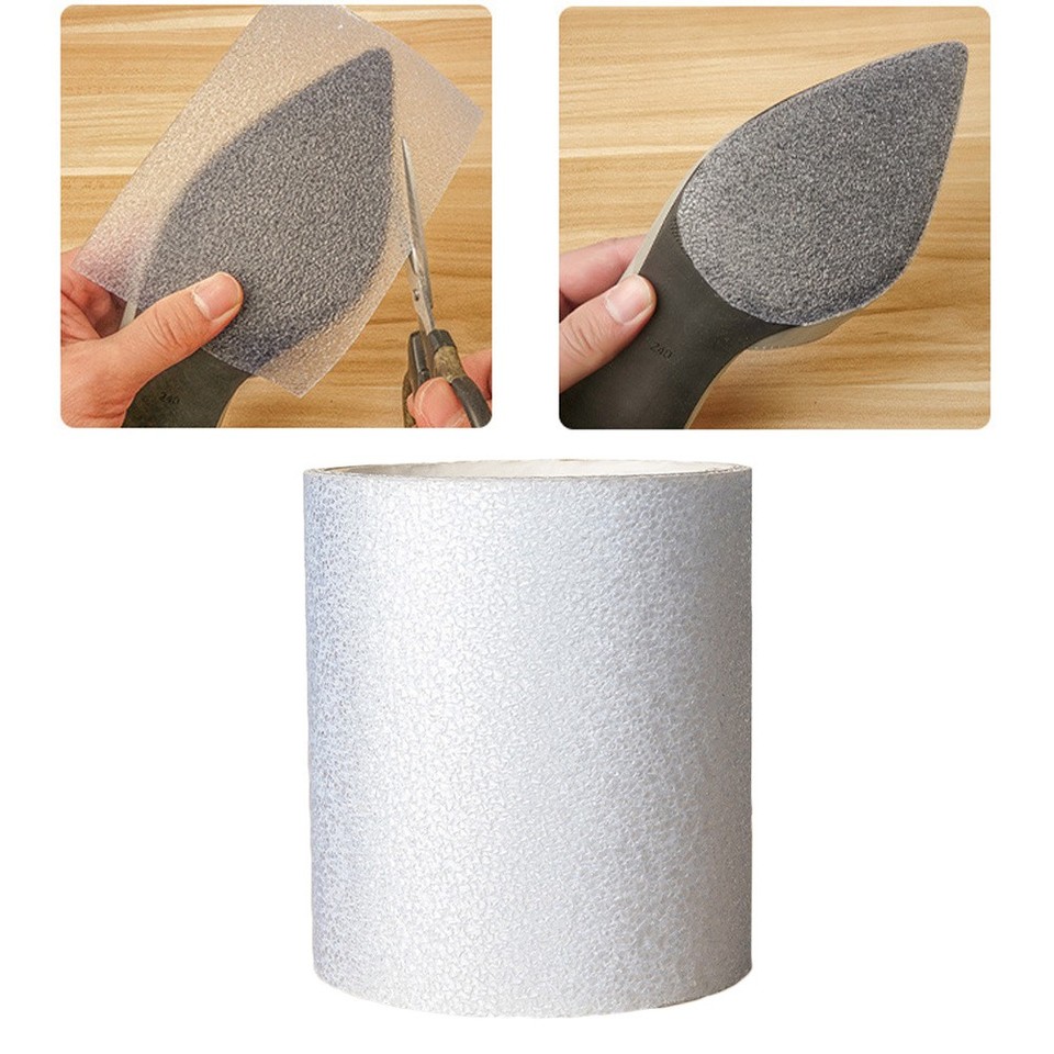 Toe Holes Shoe Patches Sole Stick on Grip Heel Anti-wear Sticker | eBay ...