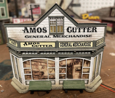 HO Train Model LIGHTED Built & Weathered HYPER-DETAILED Amos Cutter ...