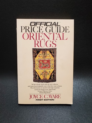 Vintage Paperback Book, Official Price Guide Oriental Rugs, 1992, Joyce ...