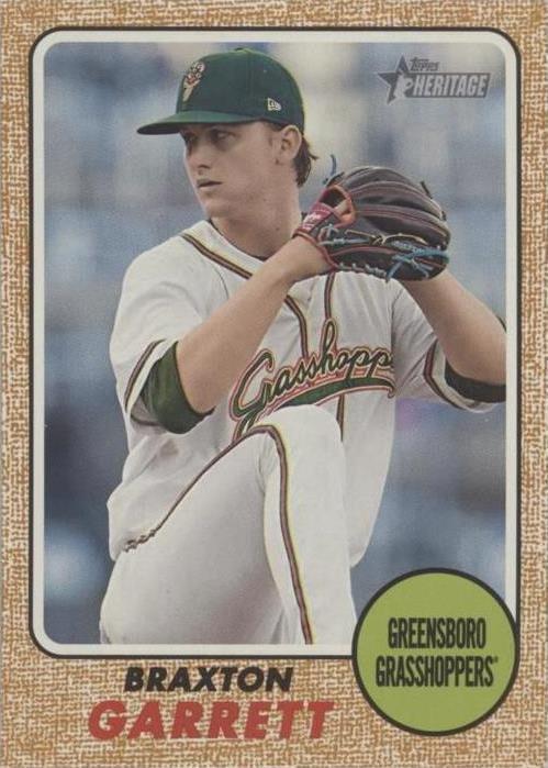 2017 Topps Heritage Minor League Edition - Braxton Garrett #131 (RC ...