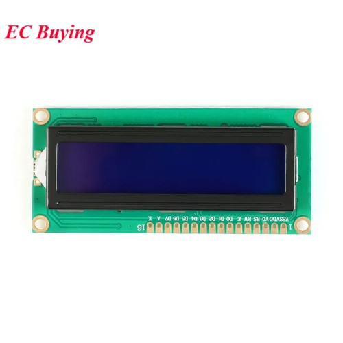 3.3V LCD1602 Monitor Blue Screen White Code LED Display Module 16x2 | eBay