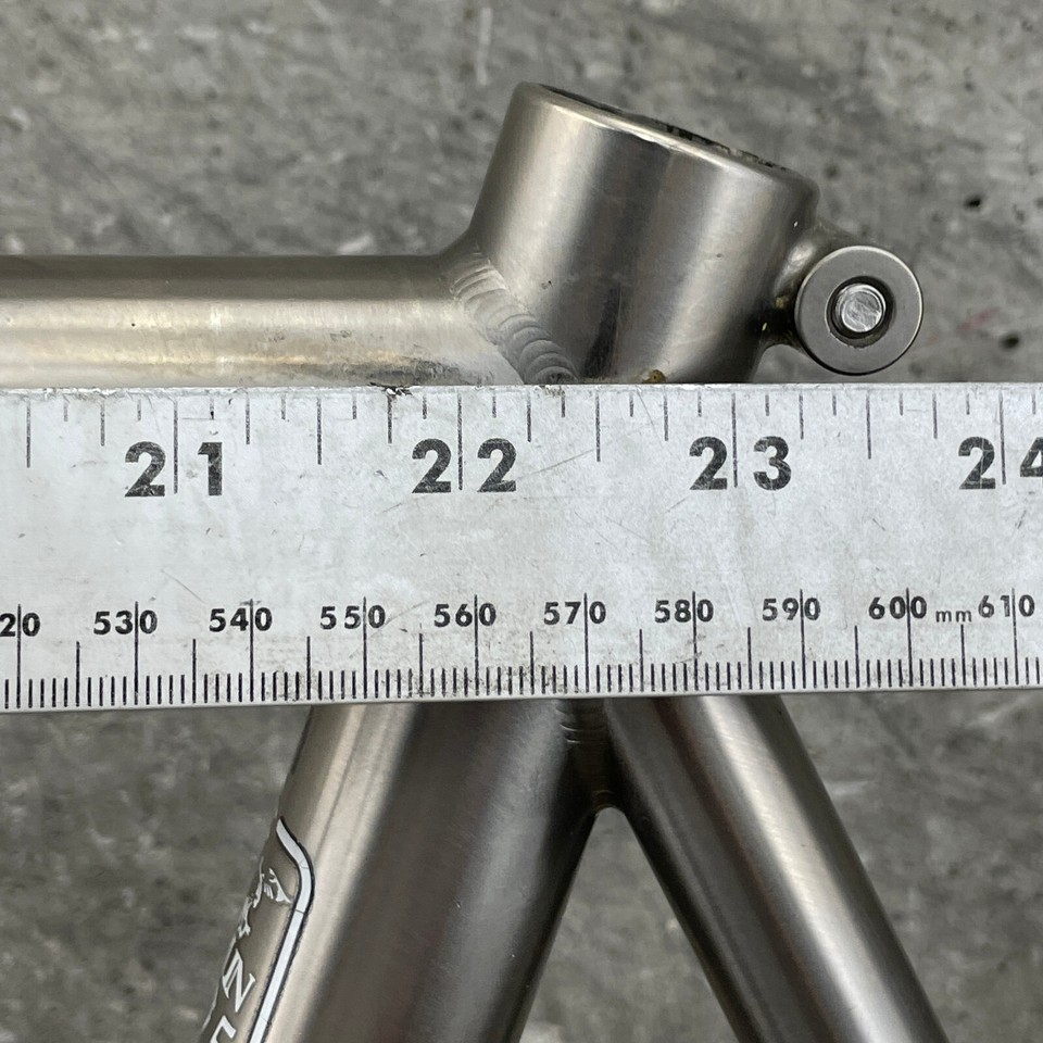 Vintage Merlin Titanium Frame 60 57 cm Ti USA 700c Road Race Kellogg ...