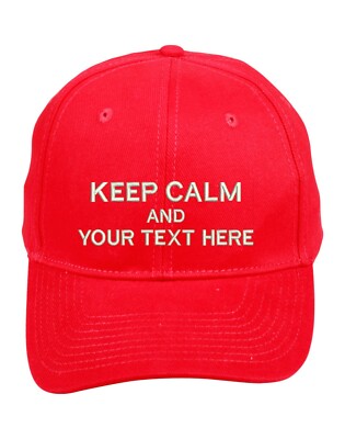 Keep Calm and ... Cap. Serious or serious fun hat Keep Calm and ...