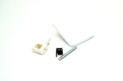 WHITE KNIGHT CROSSLEE TUMBLE DRYER DOOR HANDLE CATCH KIT AND SPRING ...