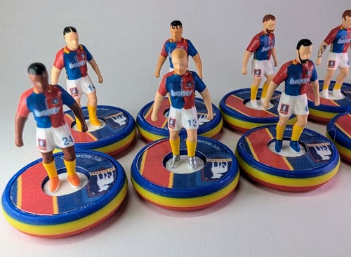 Subbuteo AFC Richmond Team on Pro 3dRev Bases | eBay