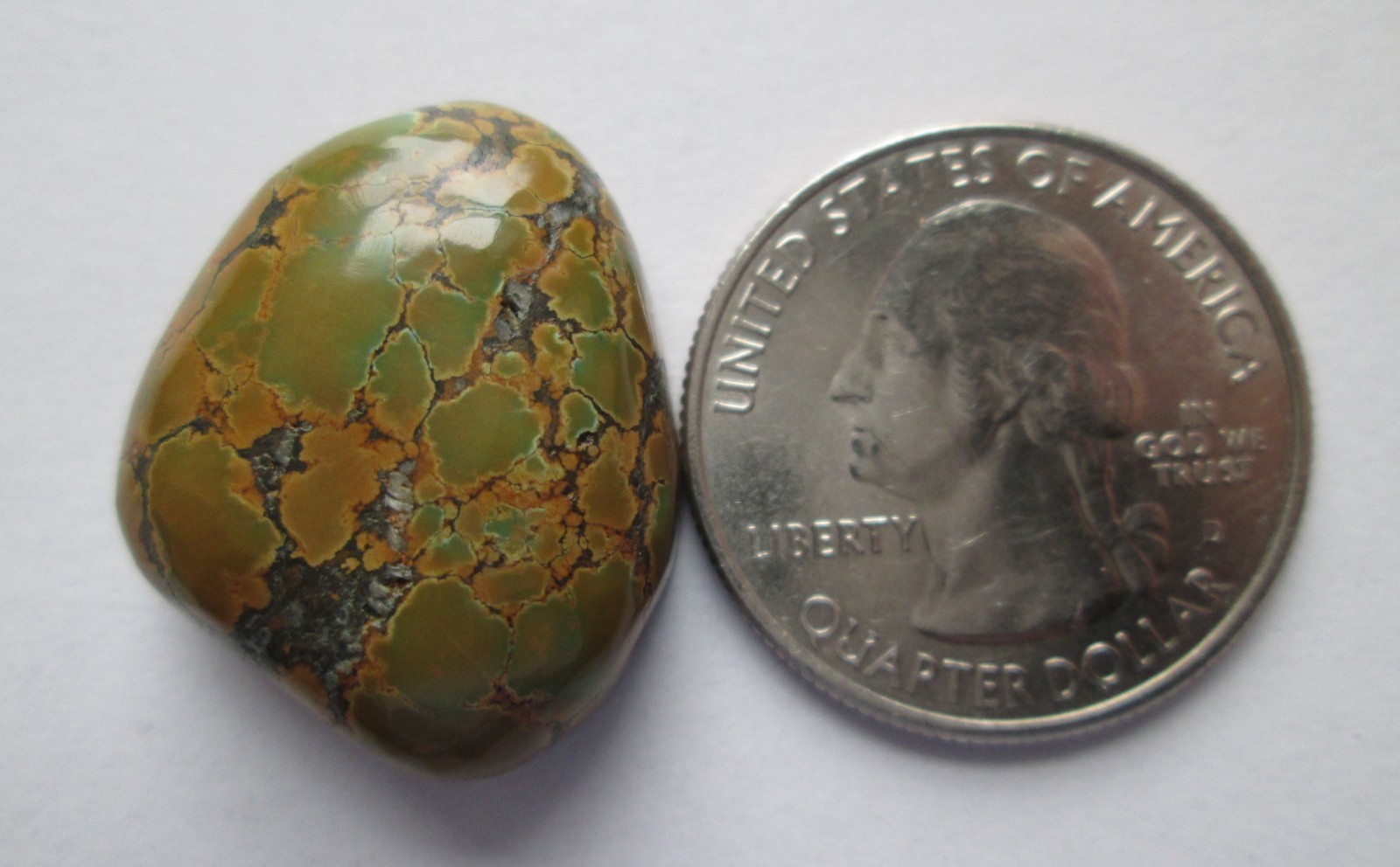 35.90 ct. 100% Natural Chinese Qingu Mine, Hubei, Turquoise Gemstone ...