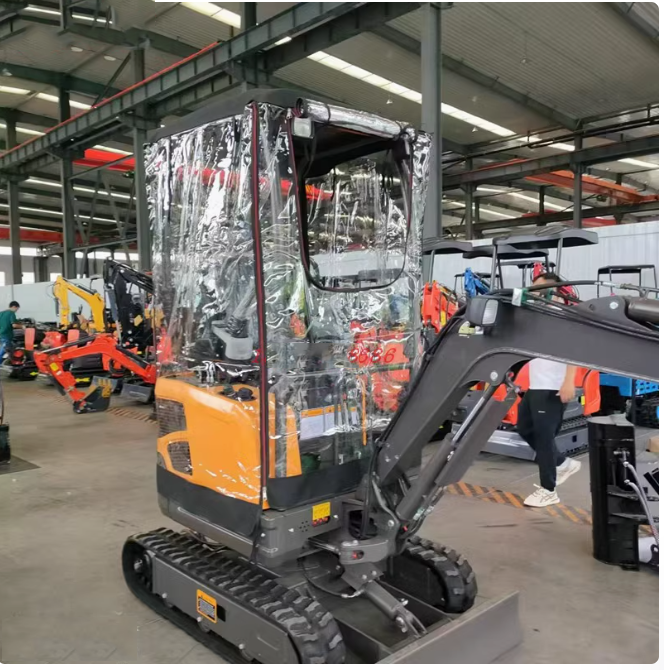 Mini Excavator Cover, Transparent Excavator Cab Enclosure With 600D