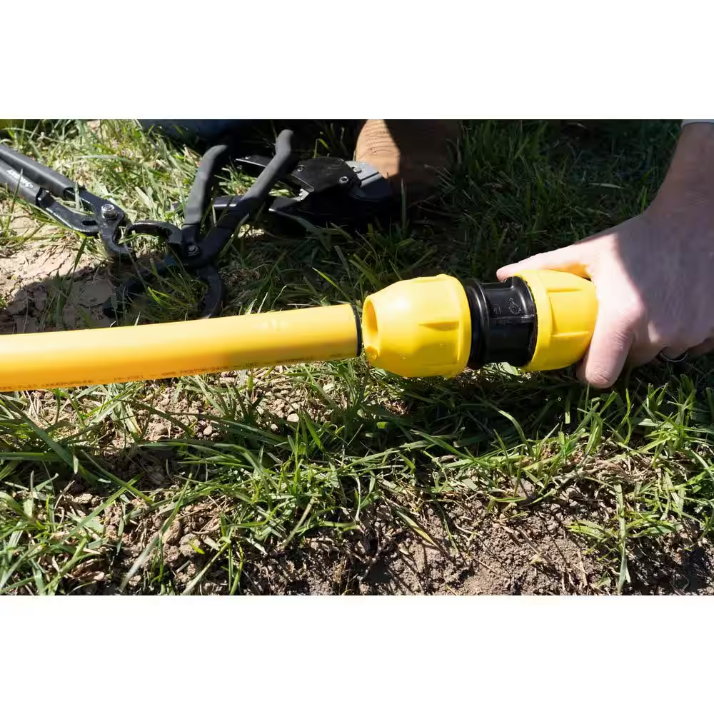 HOME-FLEX Gas Pipe Underground Polyethylene 3/4" IPS x 100 Ft. DR 11 ...