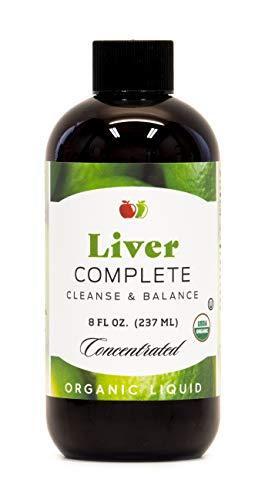 Liver Complete 8oz Organic Liquid Concentrate - Liver Cleanse ...