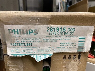 Philips F25T8/TL841 Alto II Fluorescent Bulbs | eBay