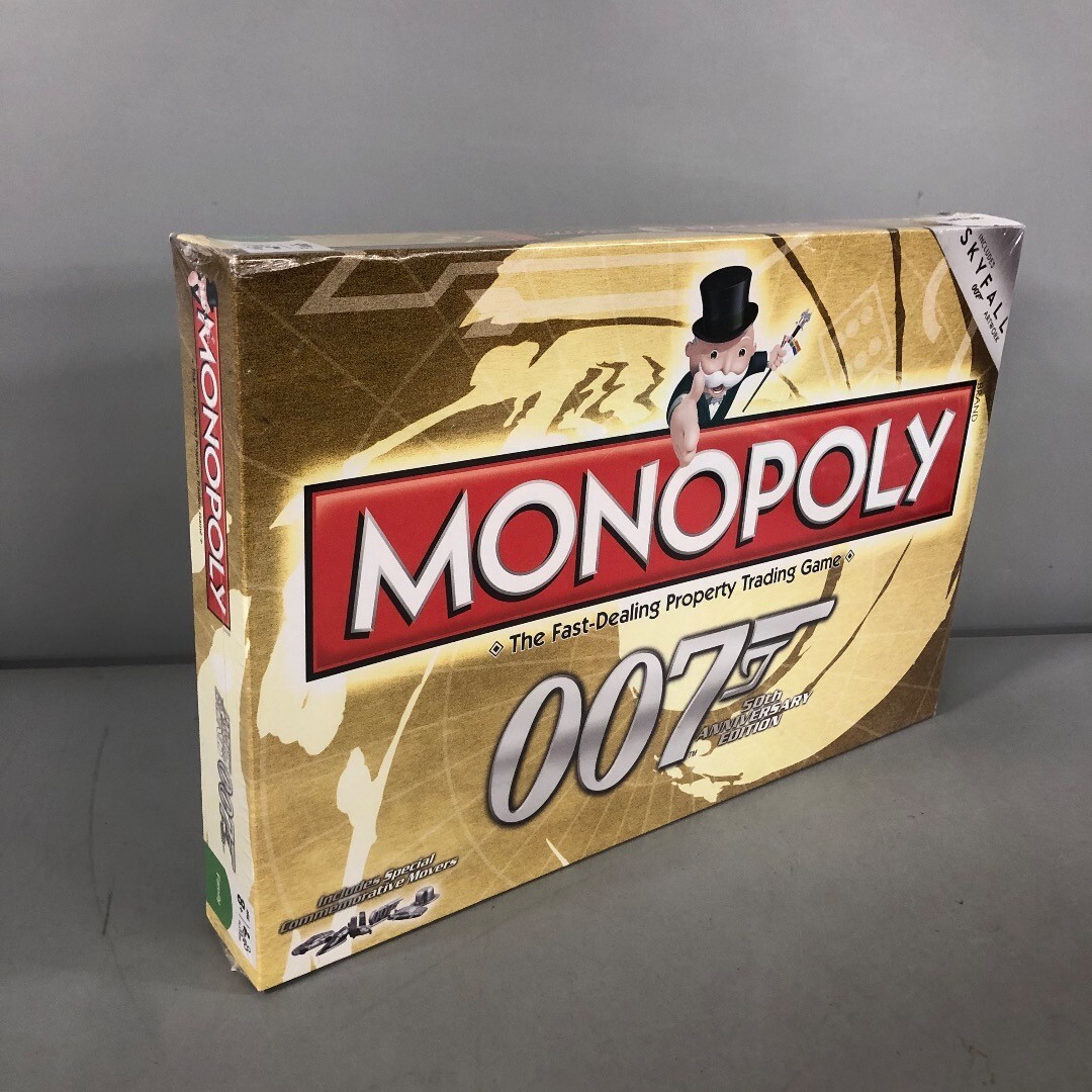 Jeu de société Monopoly 007 édition 50e anniversaire en boîte James ...