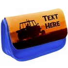 Personalised Pencil Case Boys Tractor Childrens Farming School Bag Kids ...
