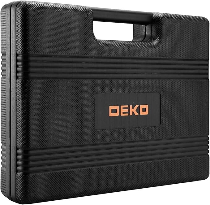 DEKOPRO 65 Pieces Tool Set General Household Hand Tool Kit with Storage ...