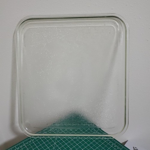 Vintage Microwave Oven Square Glass Plate Tray Replacement #38 | eBay