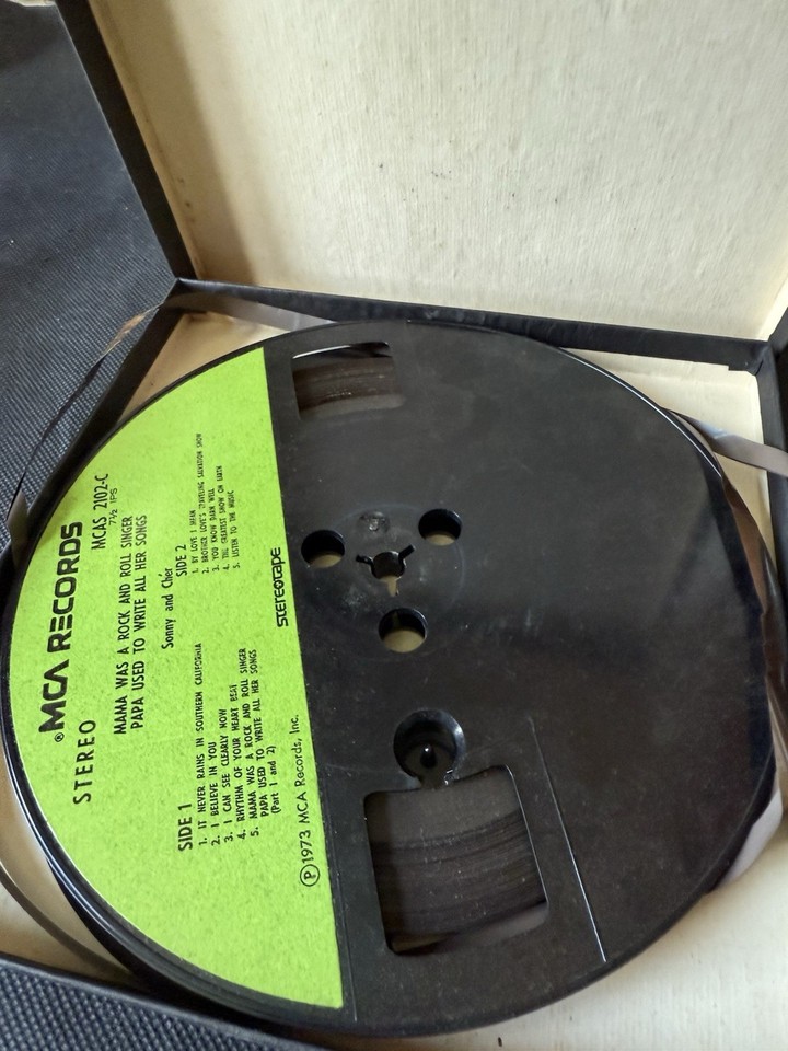 LOT of six 3 3/4 IPS 4 Track Stereo Original Reel to Reel Tapes | eBay