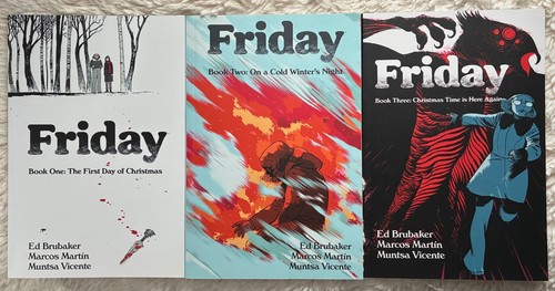Friday Book 1-3 Complete TPB Set Ed Brubaker Marcos Martin Image Comics ...
