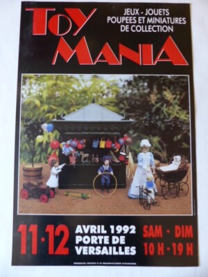 AFFICHE TOYMANIA AVRIL 1992 | eBay