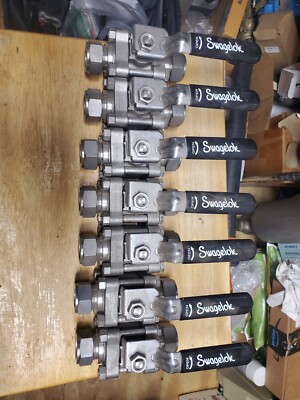 Swagelok SS-65TS16 Stainless Steel 3 Piece 60 Series Ball Valve | eBay