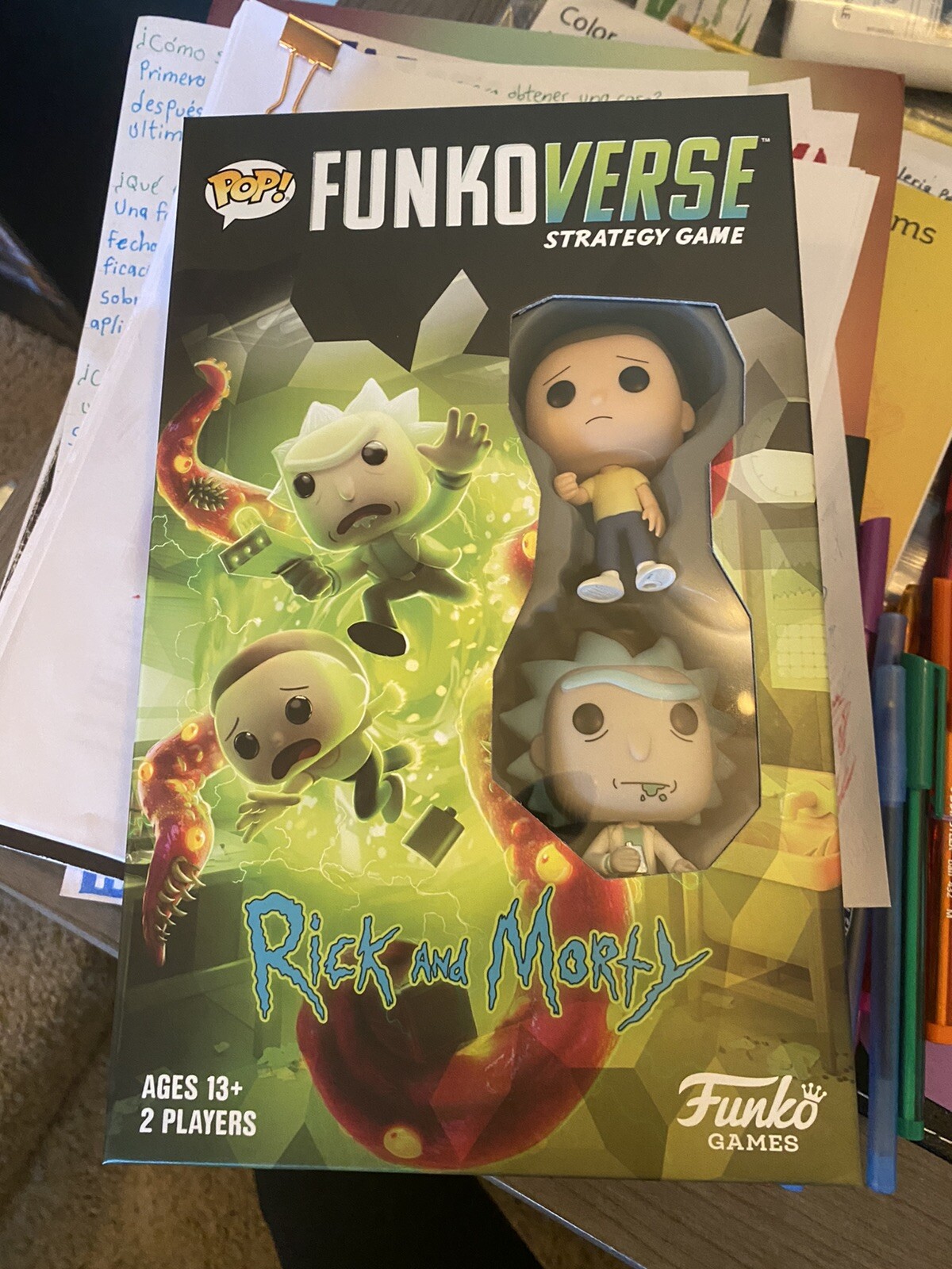 Funko Pop! Funkoverse Strategy Board Game : Rick And Morty NEW Funko ...