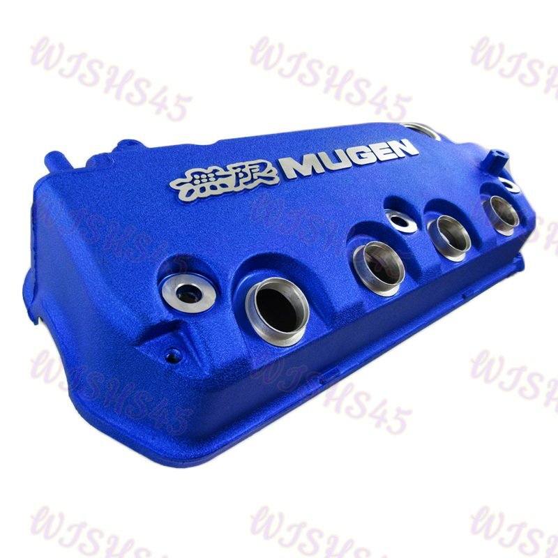Blue MUGEN Style Racing Engine Valve Cover For Honda Civic D16Y8 D16Y7 ...