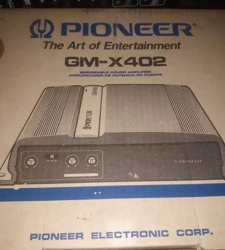 Pioneer GM-X402 Vintage Amplifier Old School Rare | eBay