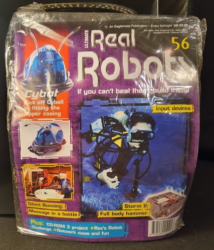 #56 UNOPENED SEALED with parts ULTIMATE REAL ROBOTS MAGAZINE Number 56 ...