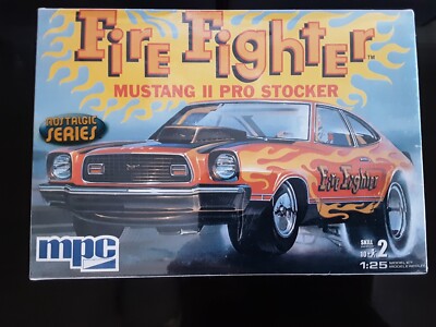 MPC/RC2 FIRE FIGHTER MUSTANG II PRO STOCK MODEL KIT FACTORY SEALED | eBay