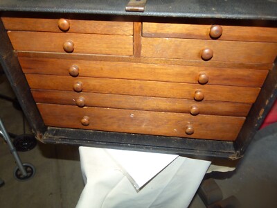 STARRETT FITTED MACHINIST BOX WITH SOME ORIGIONAL TOOLS | eBay