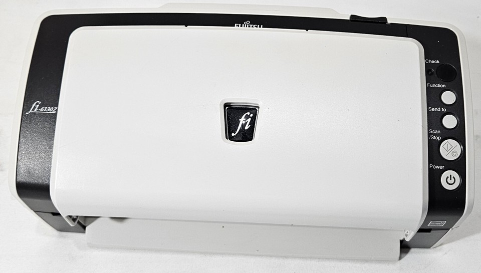 Fujitsu fi-6130Z Color Duplex Document Scanner W/USB Cable | eBay