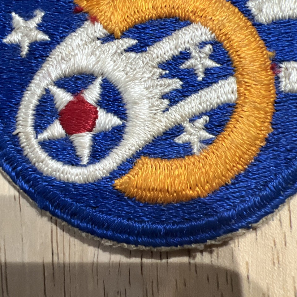 5th Air Force White Back Patch WWII Vintage Pacific New Guinea ...