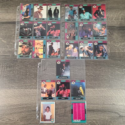 1991 Pro-Set Yo! MTV Raps Series 1 Lot of 24 Cards | eBay