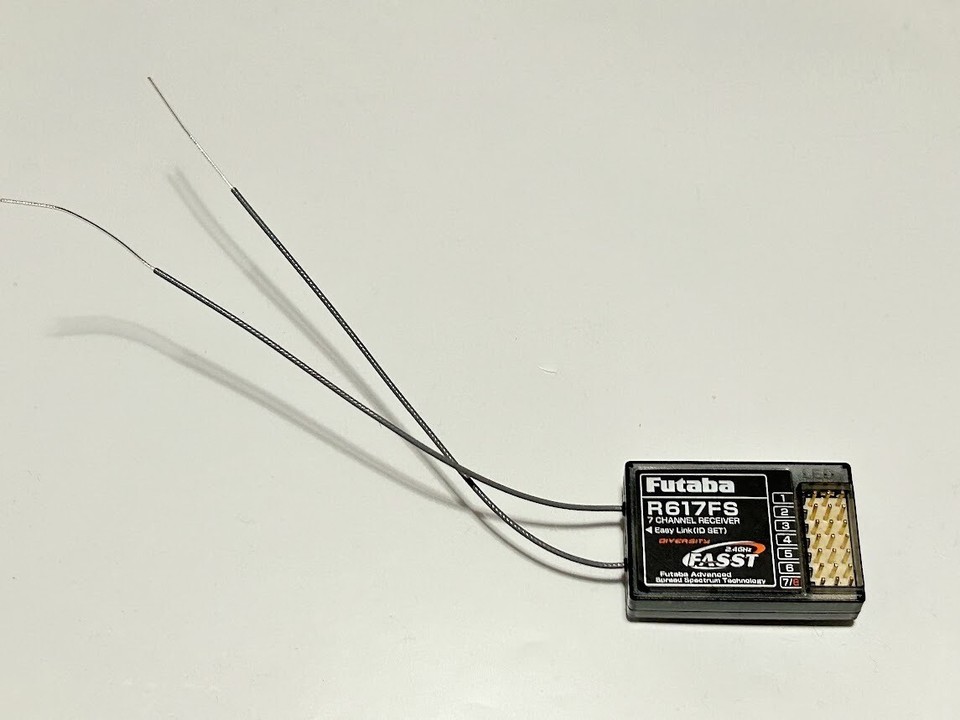 Futaba R617FS receiver 2.4GHz FASST 7ch | eBay