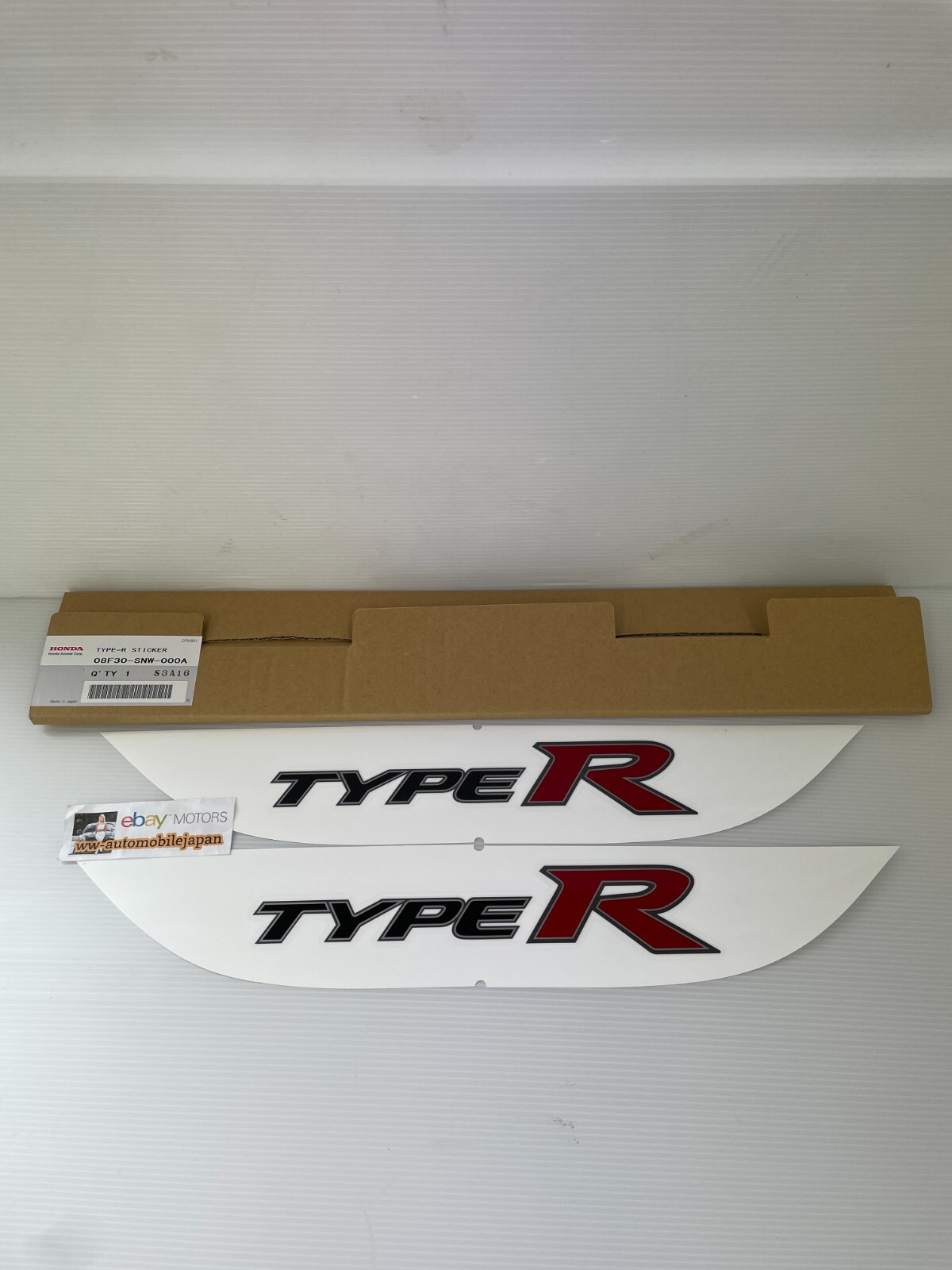Honda CIVIC FD2 FK8 Type-R Genuine Side Sricker Decal For 08F30-SNW ...