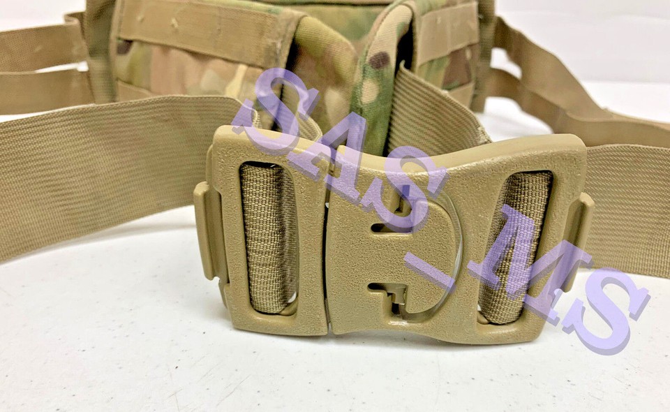 USGI MOLLE II Medium Rucksack Waist Hip belt Multicam Ruck waistbelt ...