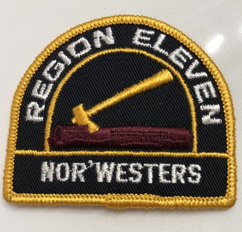 Vintage BSA Boy Scouts National Council Region 11 Patch Nor'westers ...
