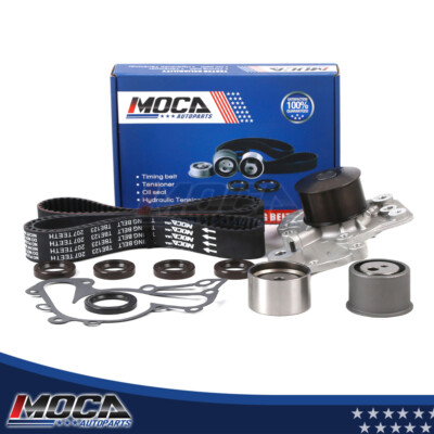 Timing Belt Kit Water Pump Fit 01-10 Huyndai Tucson Kia G6BA G6BV 2.7L ...