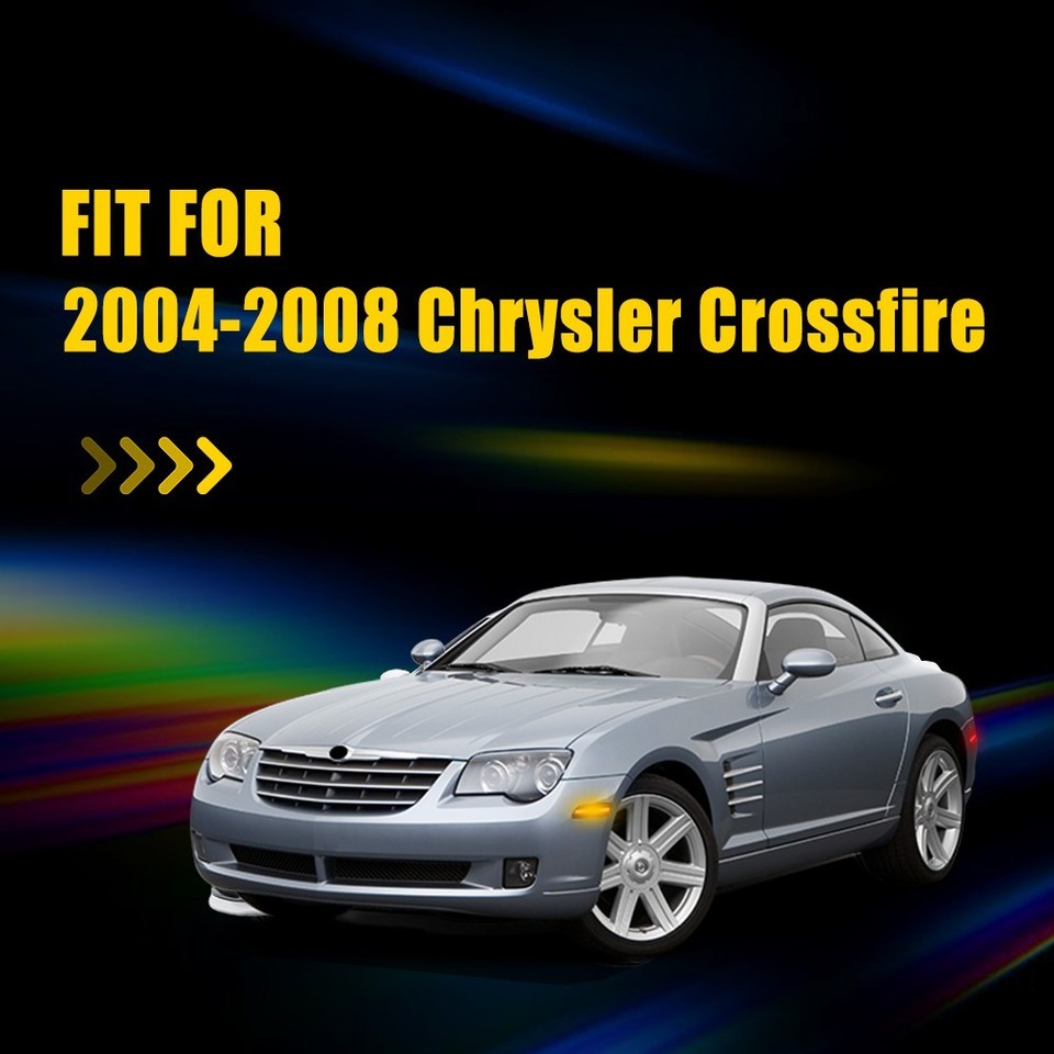 2-8PCS For 2004-2008 Chrysler Crossfire Front+Rear Side Marker Light ...