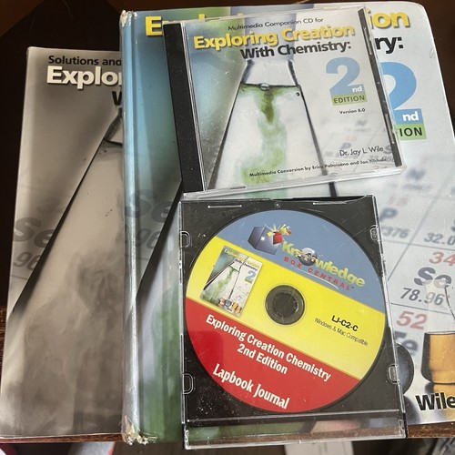 Apologia - Exploring Creation with Chemistry 2nd Ed. Textbook & Tests ...