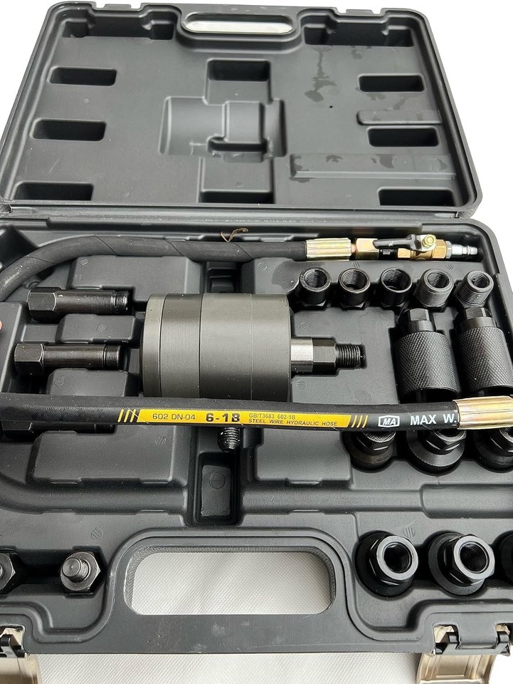 21Pcs Pneumatic Injector Removal Puller Kit Diesel Injector Extractor ...
