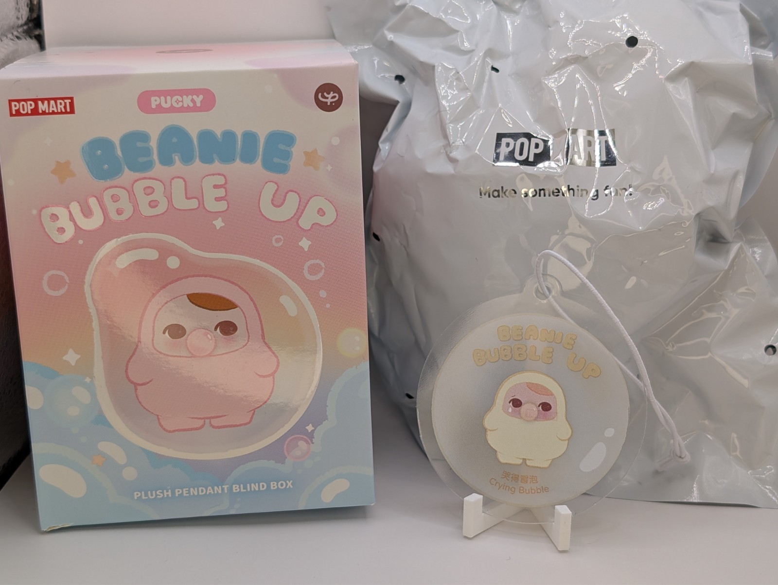 Pop Mart Pucky Beanie Bubble Up Blind Box Confirmed - Crying Bubble | eBay