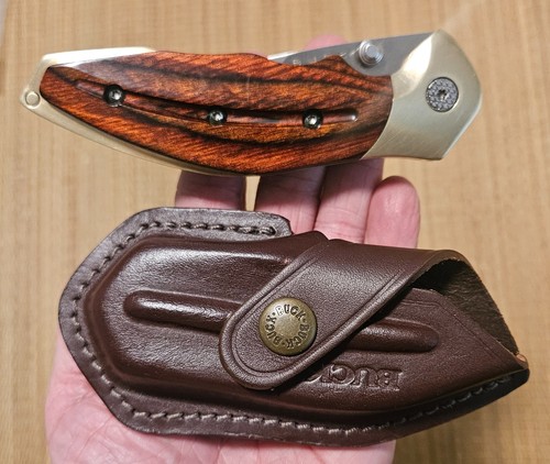 Buck Knife 419 Kalinga Pro Folder S30V BOS Rosewood Handles E25 *** | eBay